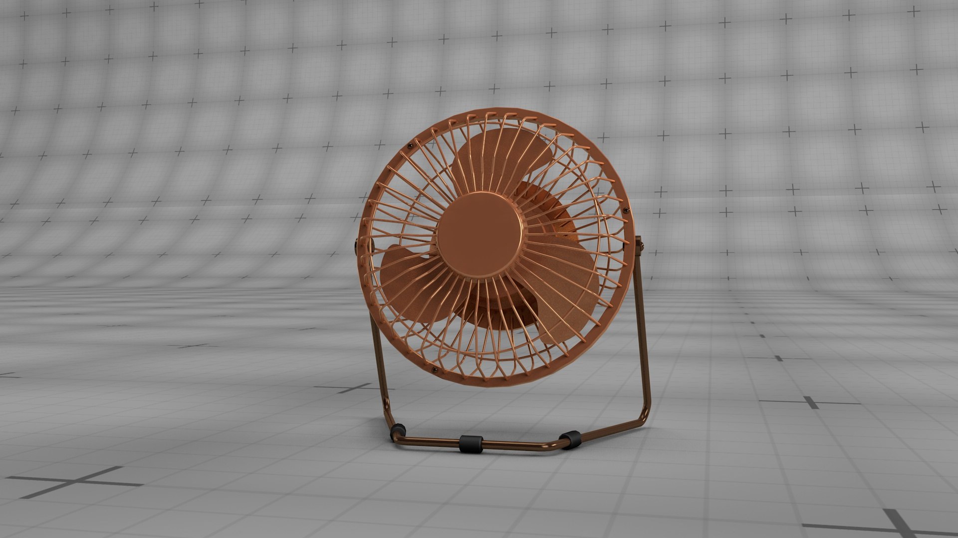 Usb Desk Fan 3D - TurboSquid 1497734