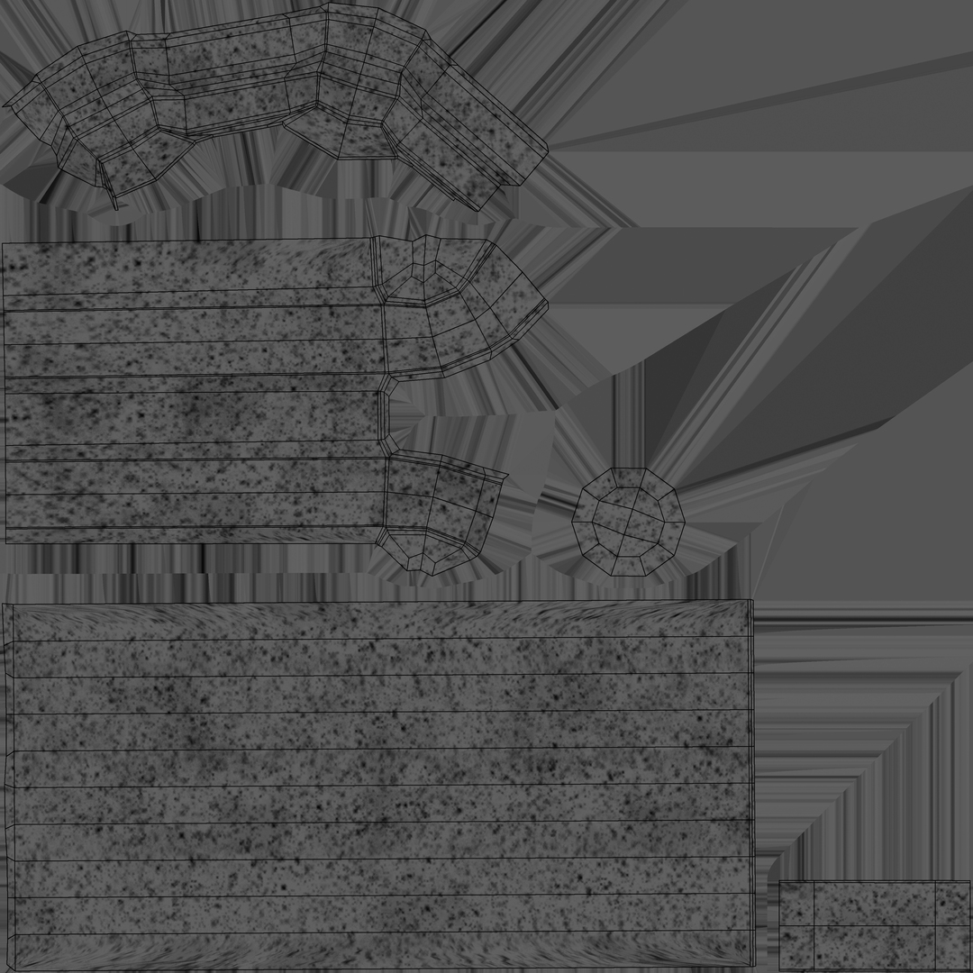 Cartoon gun model - TurboSquid 1641201