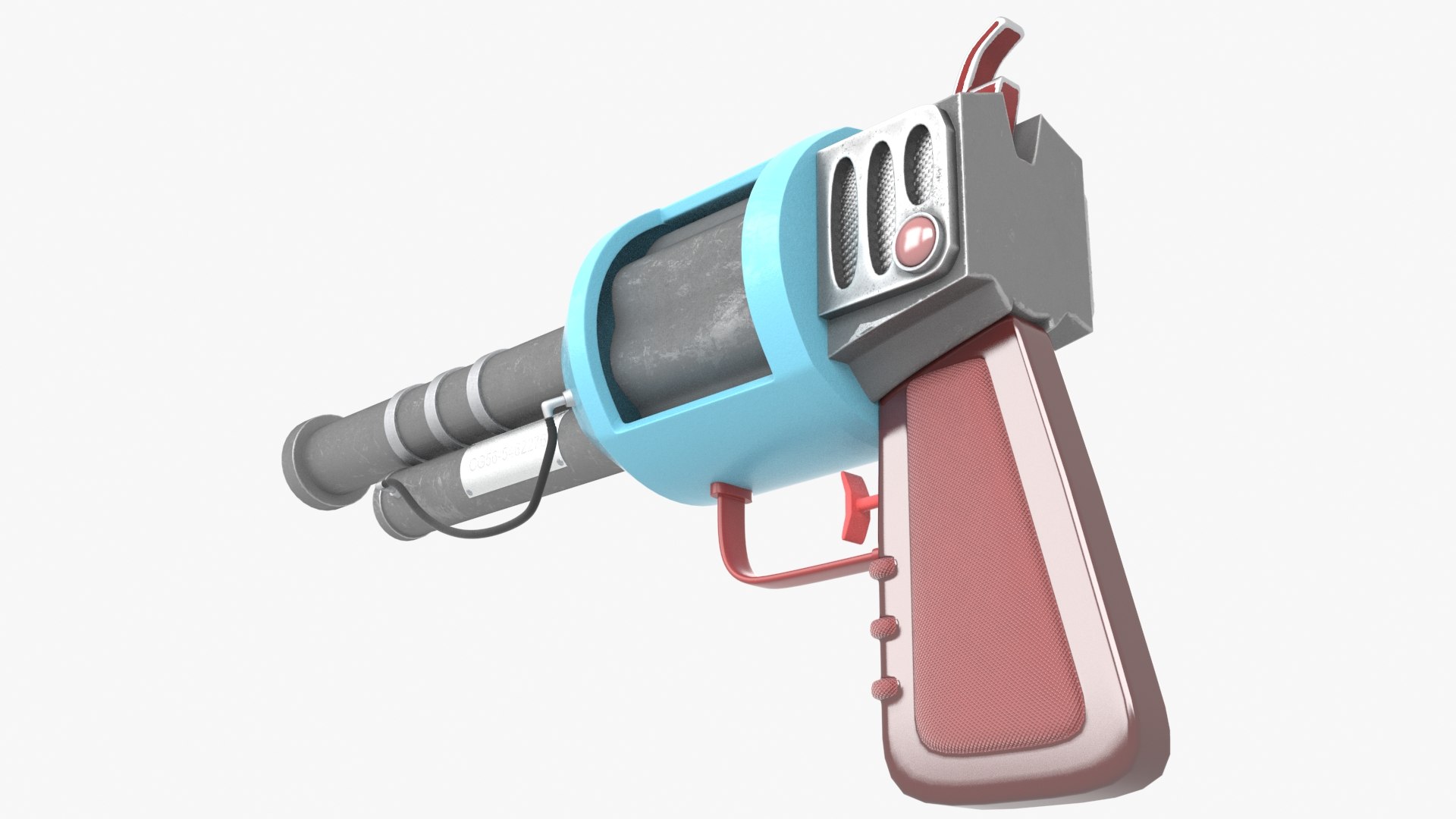 Cartoon gun model - TurboSquid 1641201