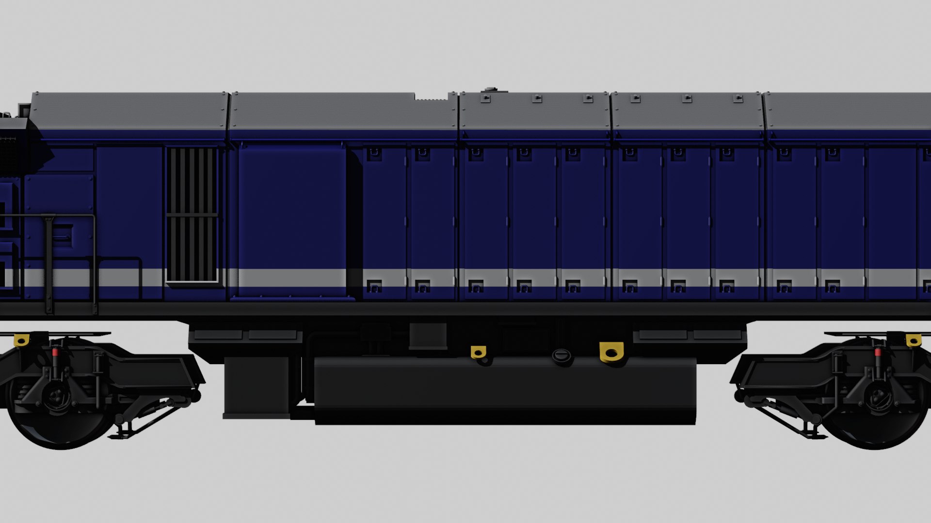 3D Model EMD GT38ACe Indonesian Locomotive - TurboSquid 2242091
