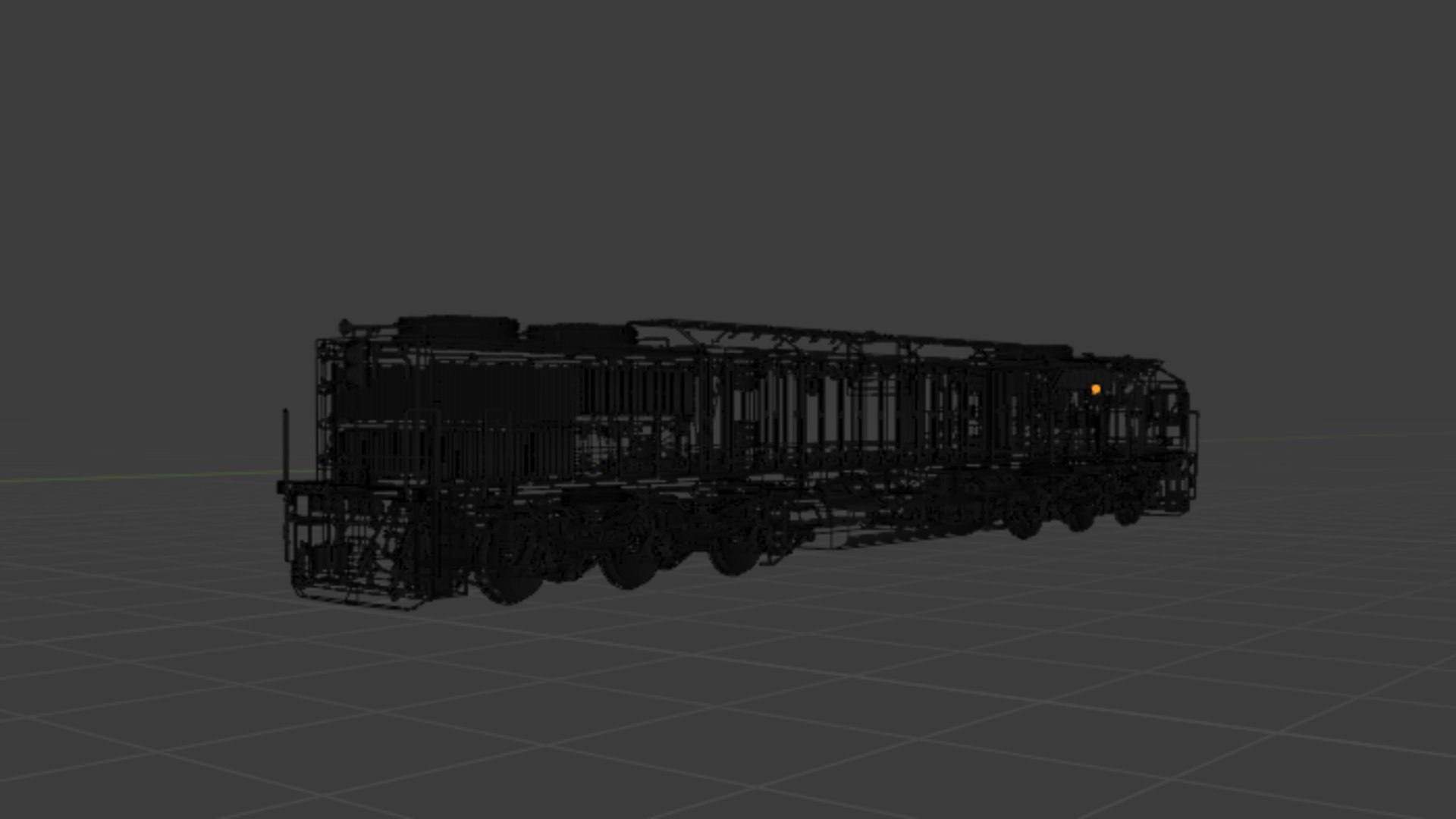 3D Model EMD GT38ACe Indonesian Locomotive - TurboSquid 2242091