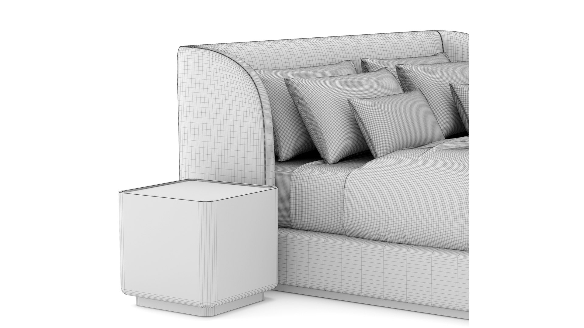 RH Copenhagen Beds 3D Model - TurboSquid 2108553