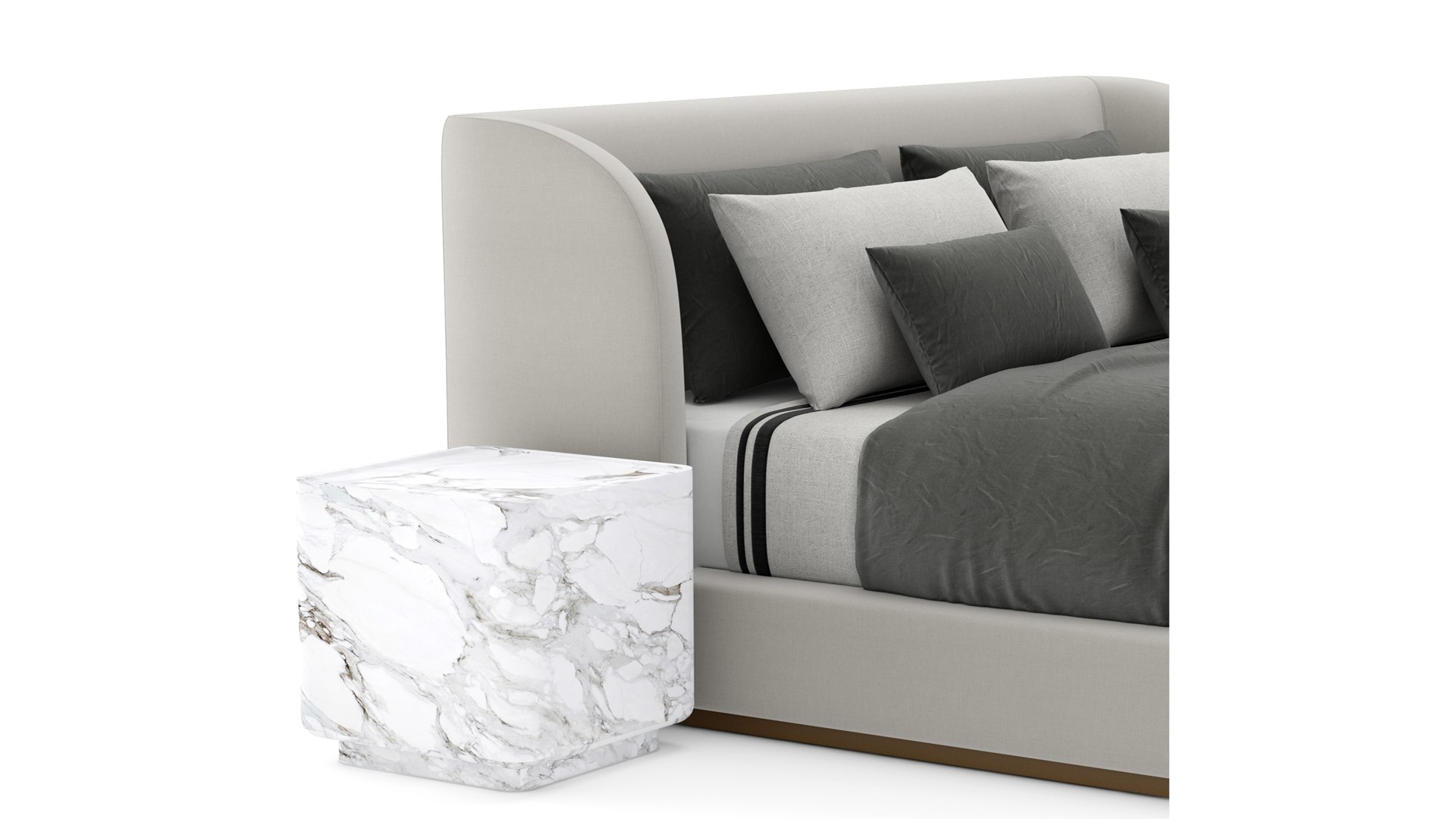 RH Copenhagen Beds 3D Model - TurboSquid 2108553