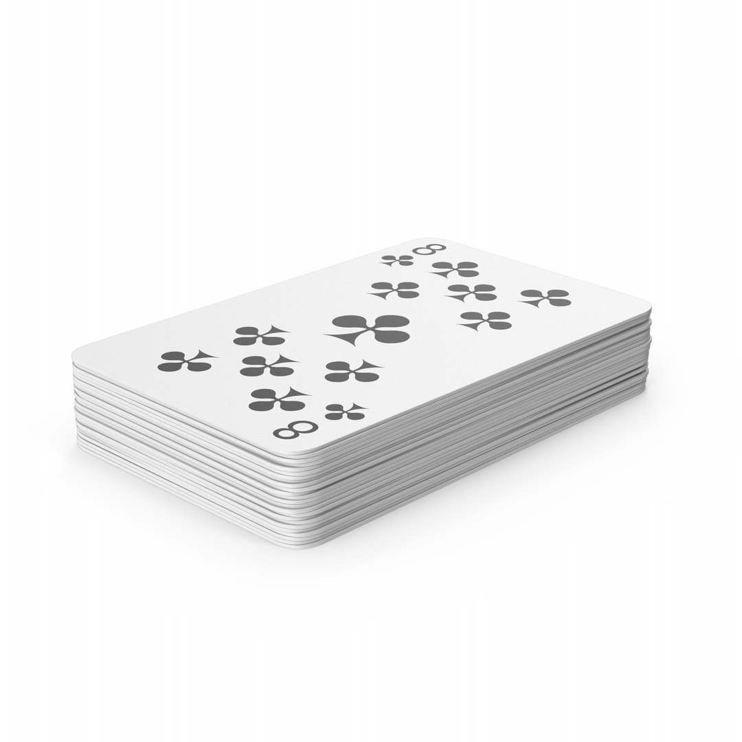 Stacked Playing Cards 3D - TurboSquid 2472407