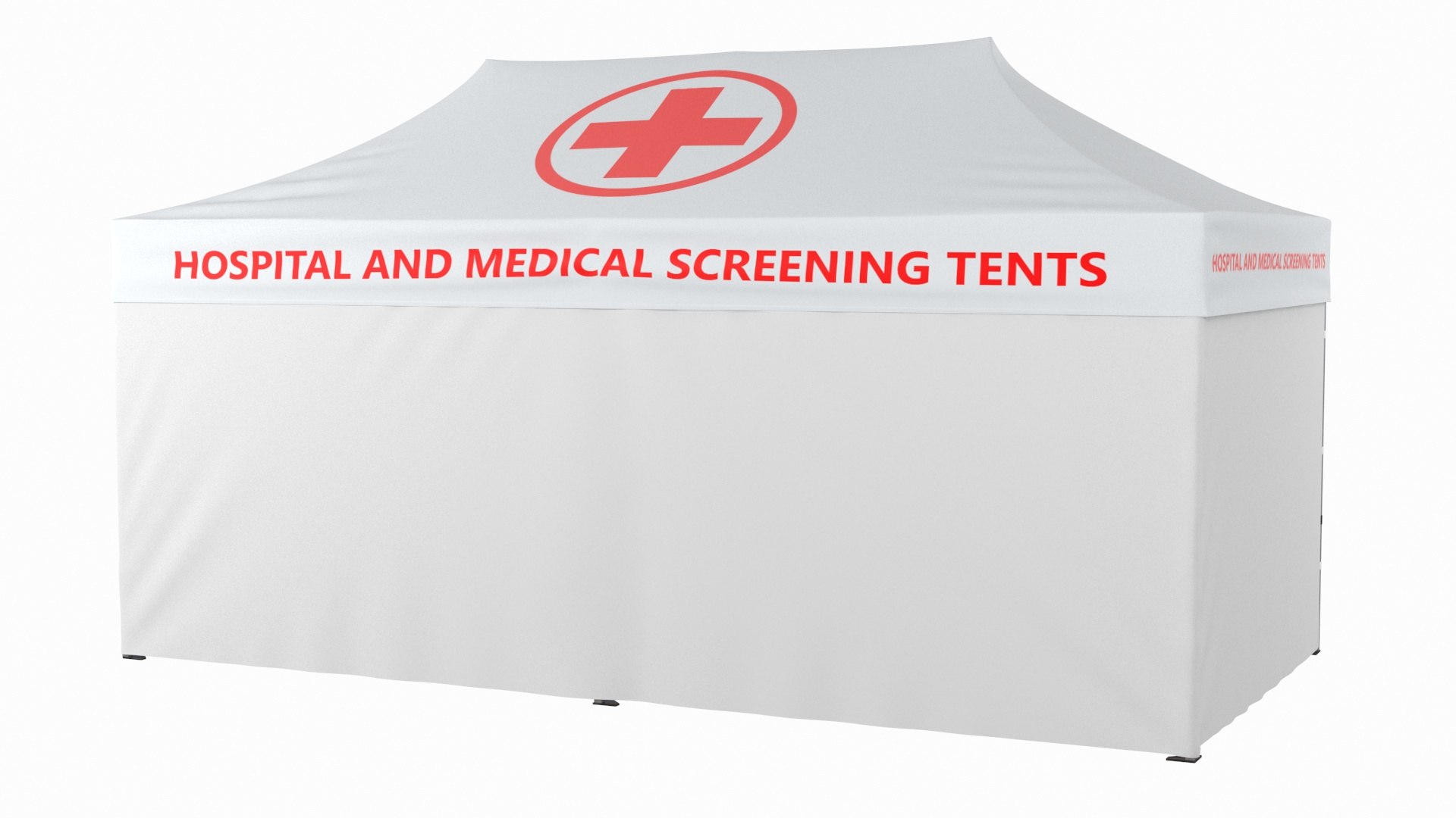 Medical Tent 20 X 10 3D Model - TurboSquid 2144617