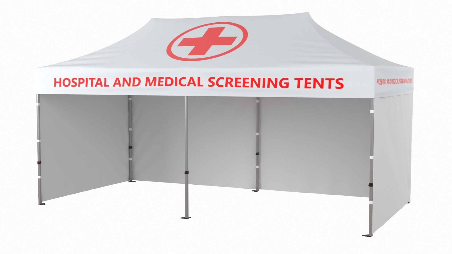 Medical Tent 20 X 10 3D Model - TurboSquid 2144617
