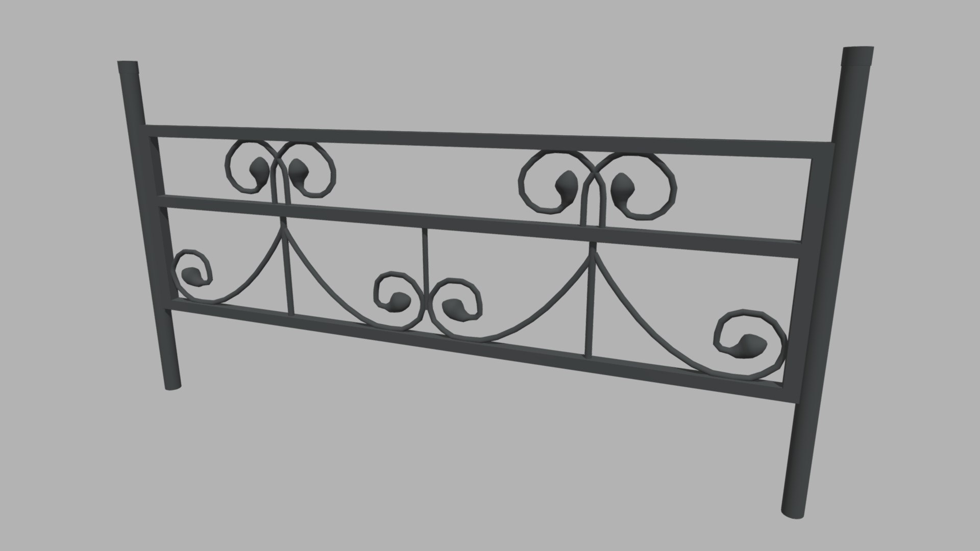 3D Model Fence 08 - TurboSquid 1999172