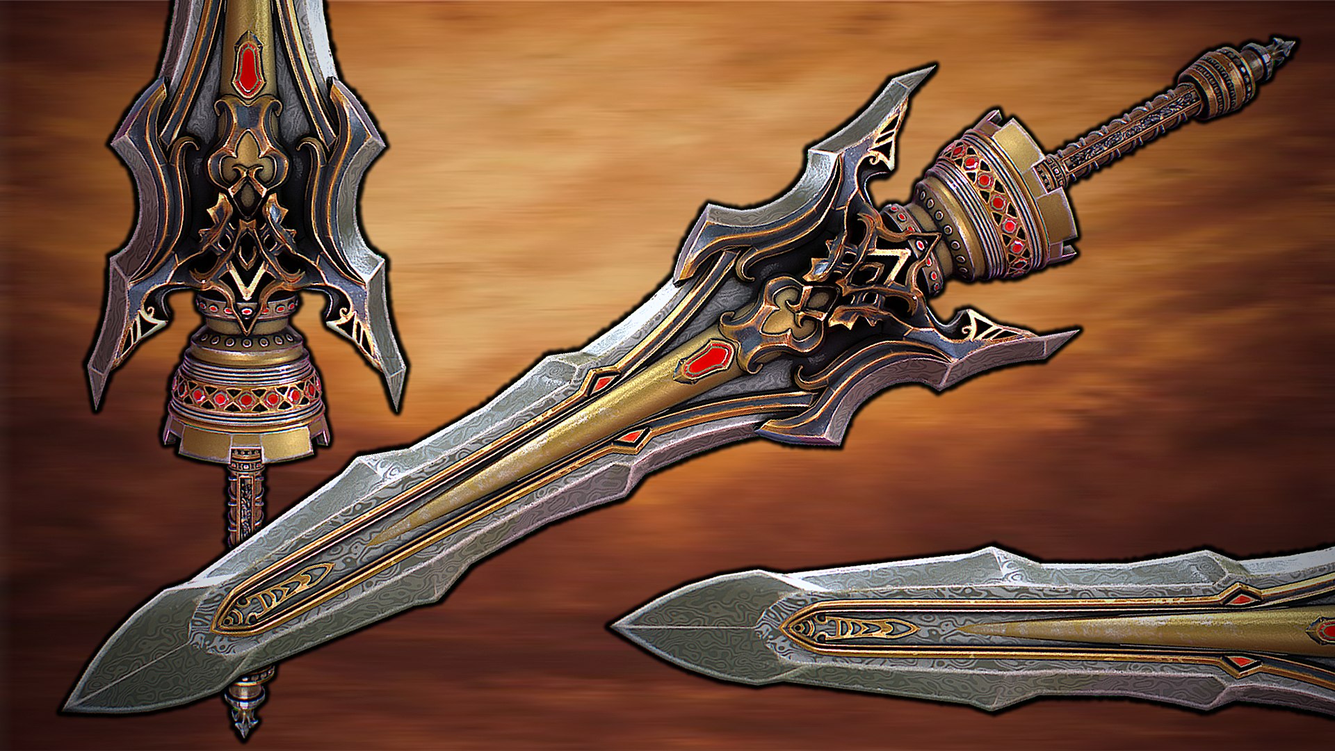 Imperial Sword 3D Model - TurboSquid 2133056