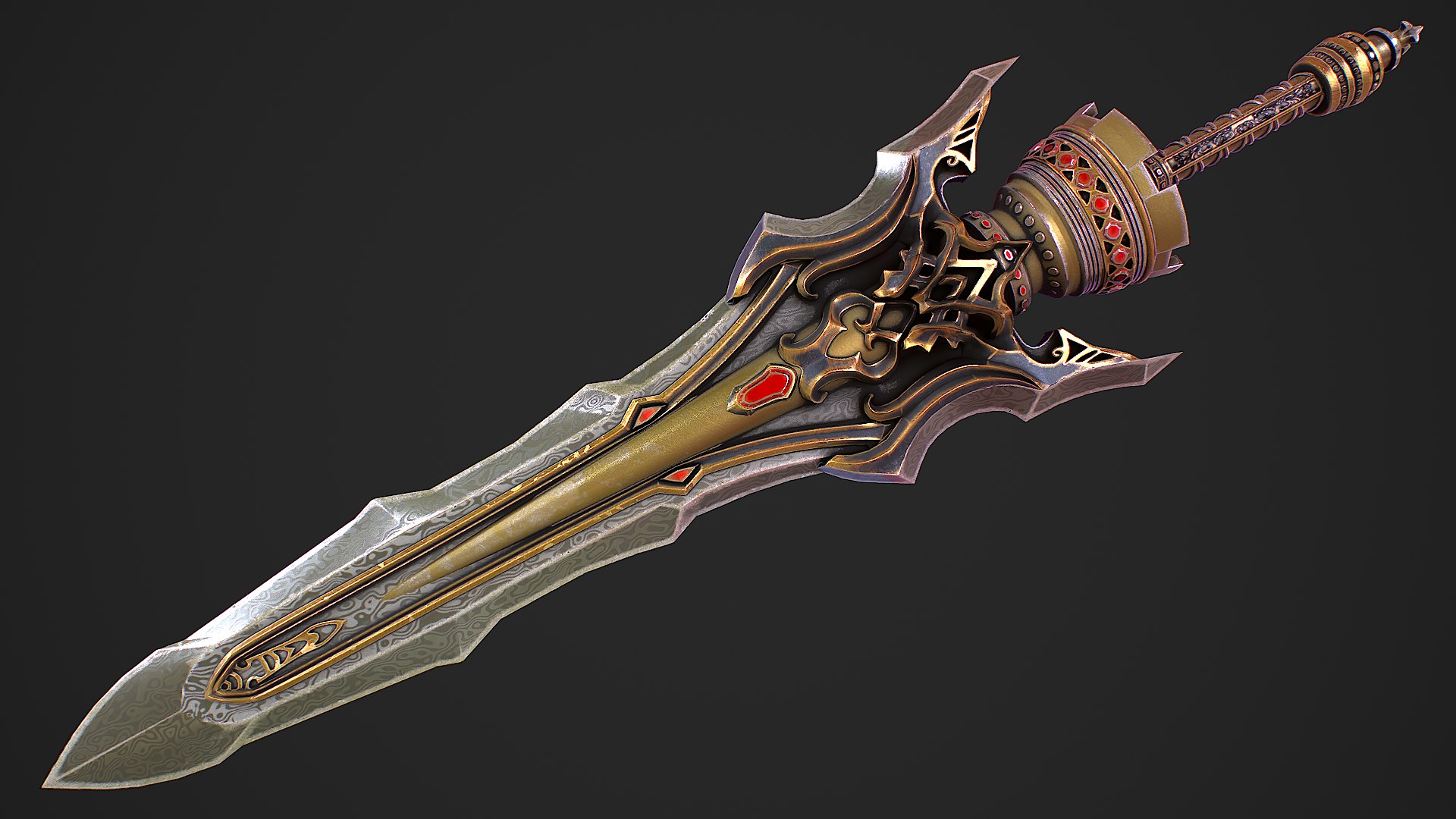 Imperial Sword 3D Model - TurboSquid 2133056