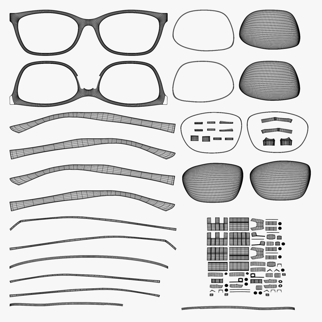 Sunglasses Wellington Model - TurboSquid 1952891