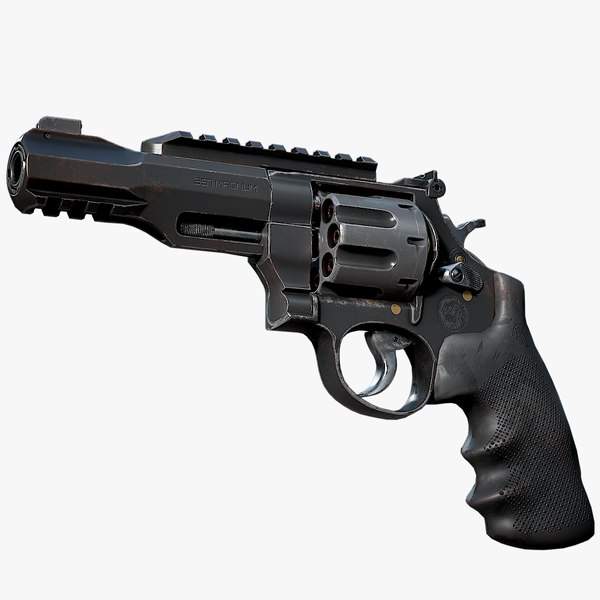 modelo 3d Revolver Colt Magnum 357 PBR - TurboSquid 2031332