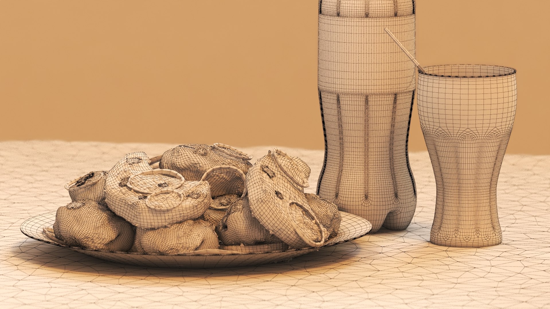 Food Cola 3D Model - TurboSquid 1545120