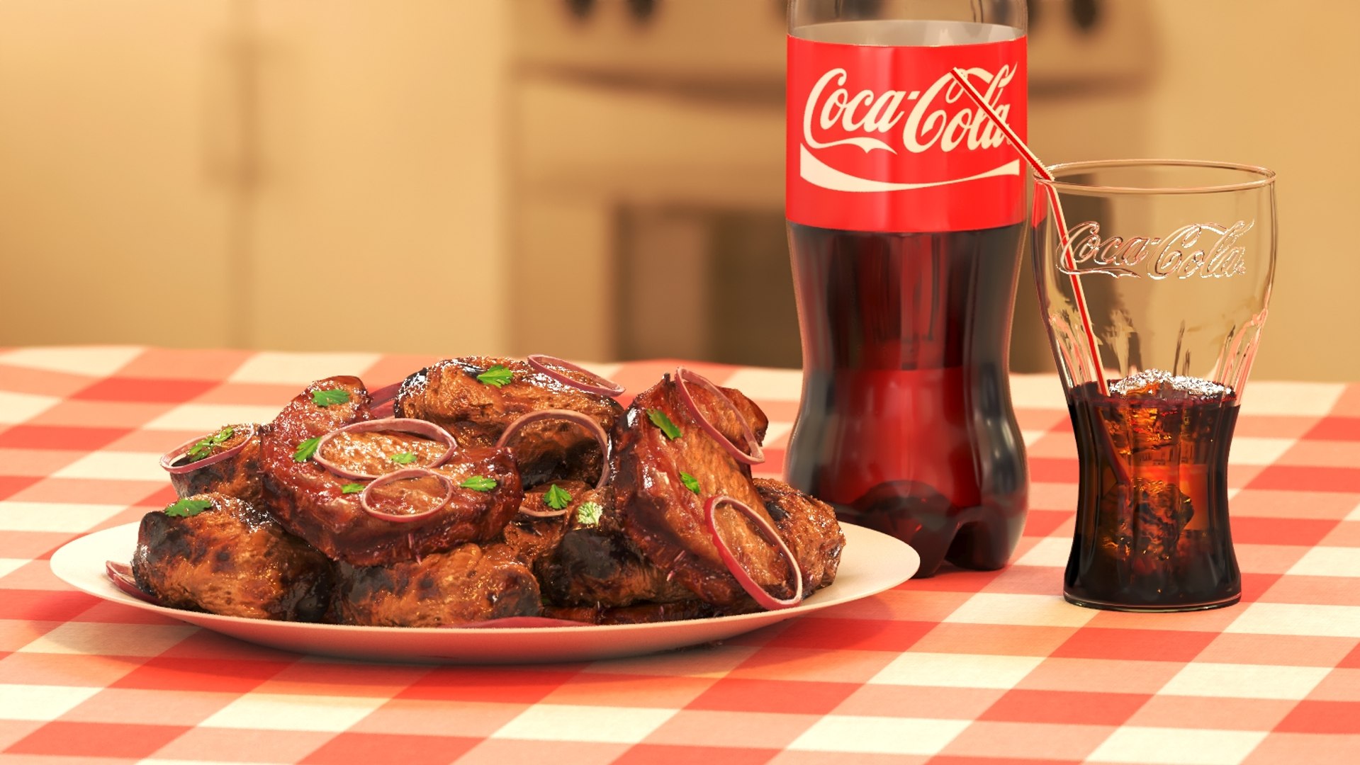 Food Cola 3D Model - TurboSquid 1545120