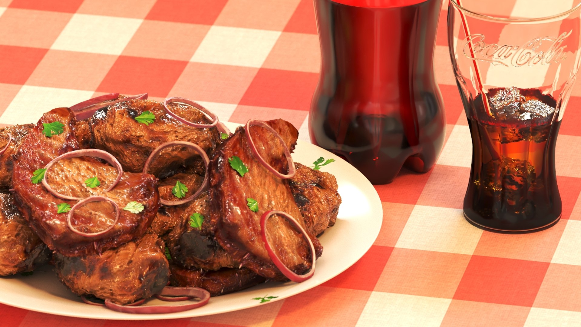 Food Cola 3D Model - TurboSquid 1545120