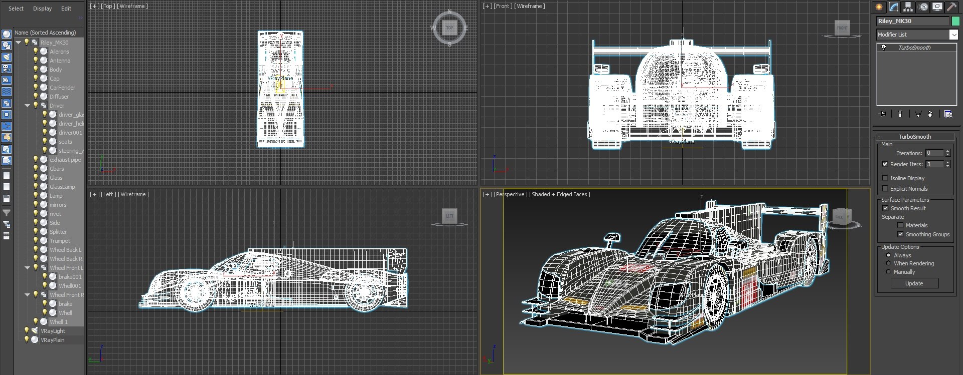 3D bar1 riley mk 30 - TurboSquid 1285325