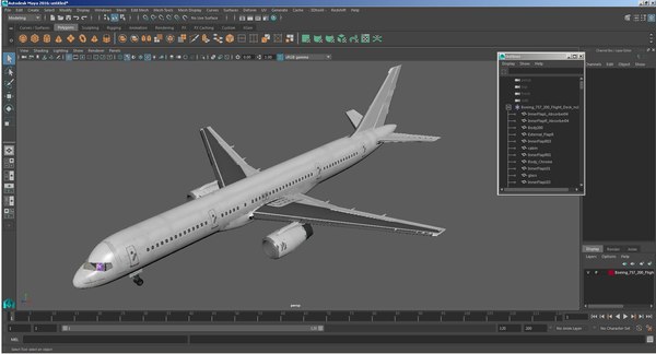 보잉 757200 플라이트 데크 3D 모델 - TurboSquid 1645866