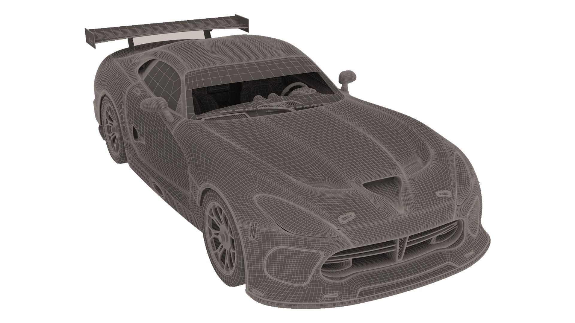 Dodge Viper 3D Model - TurboSquid 1930584