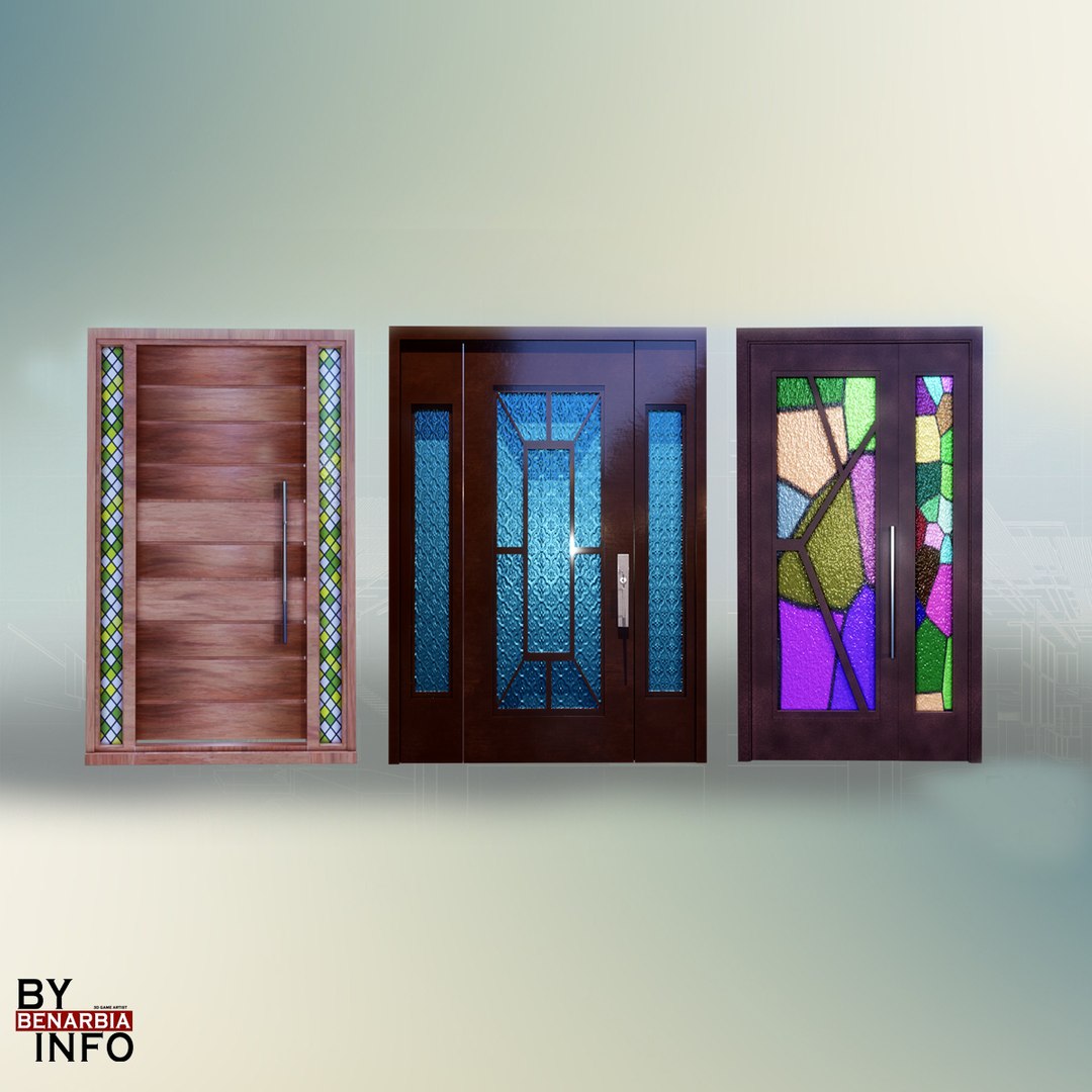 3D 3D Doors Pack - TurboSquid 2020882