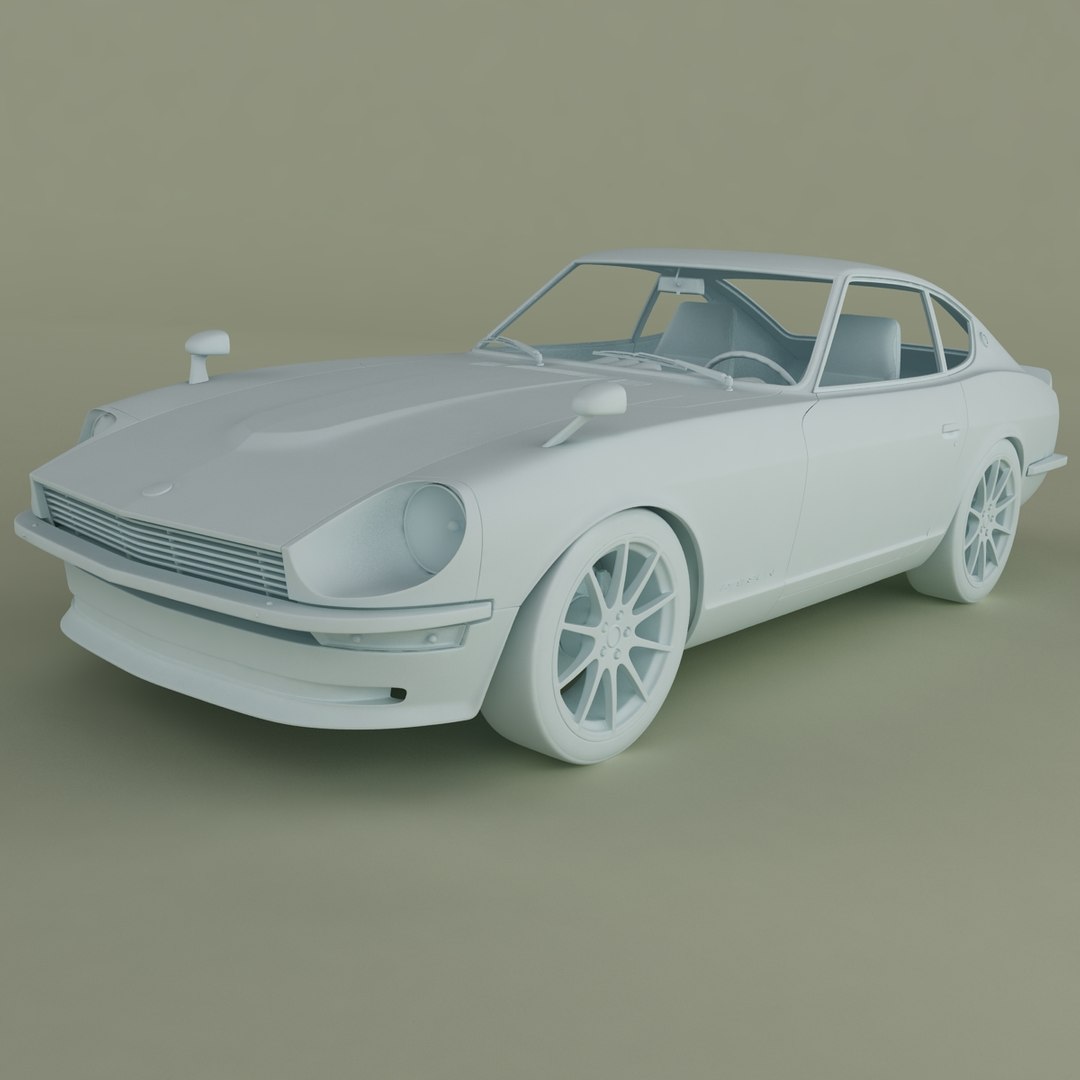 Datsun 240z Custom 2 3D - TurboSquid 1222948