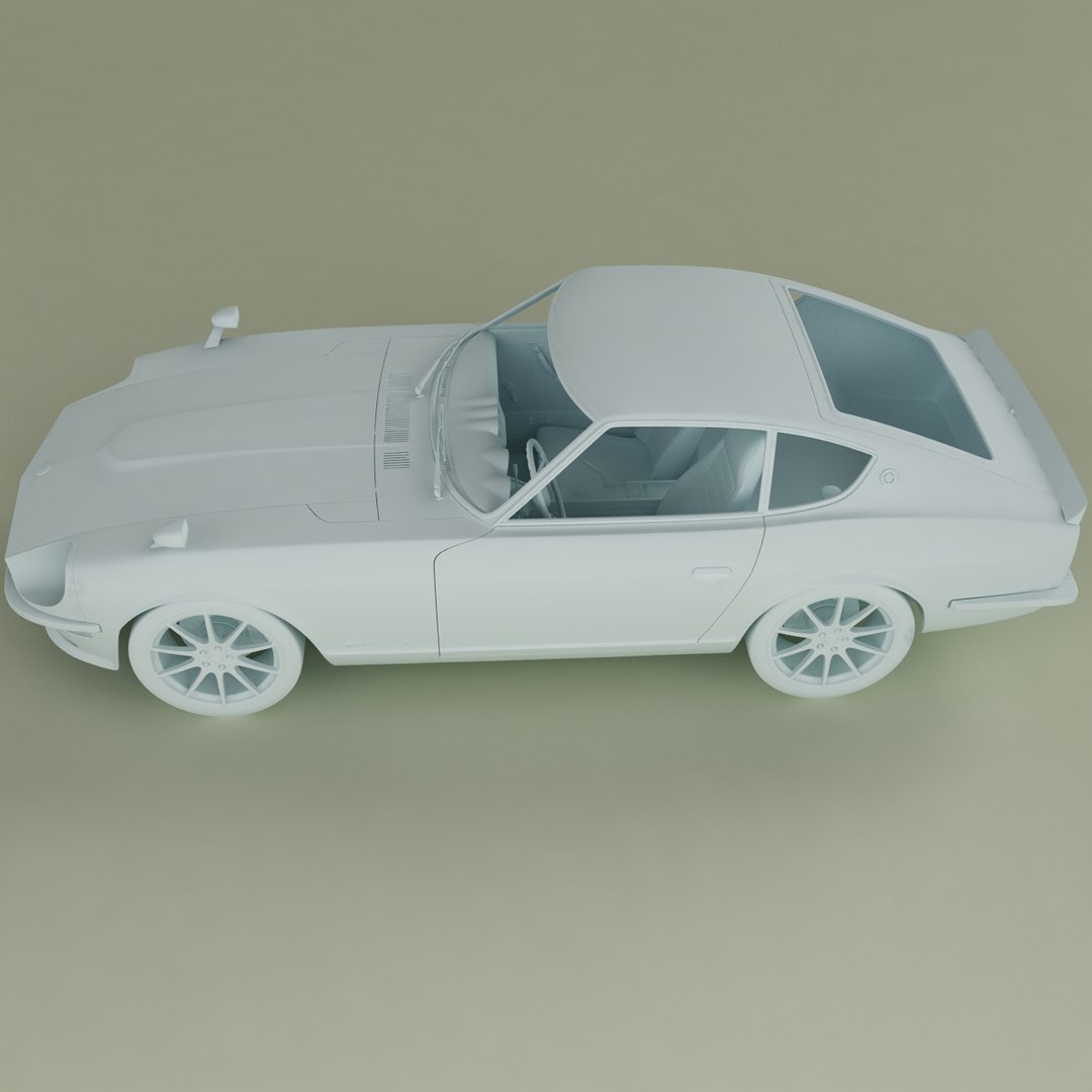 Datsun 240z Custom 2 3D - TurboSquid 1222948