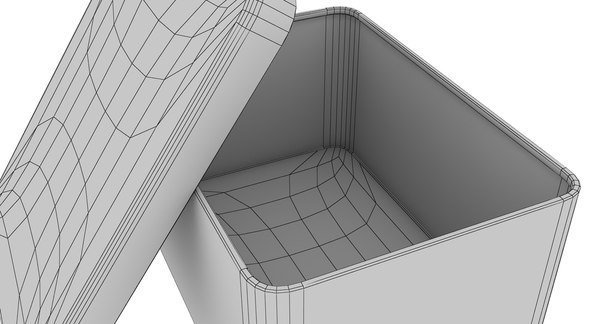 Metal box model - TurboSquid 1192317