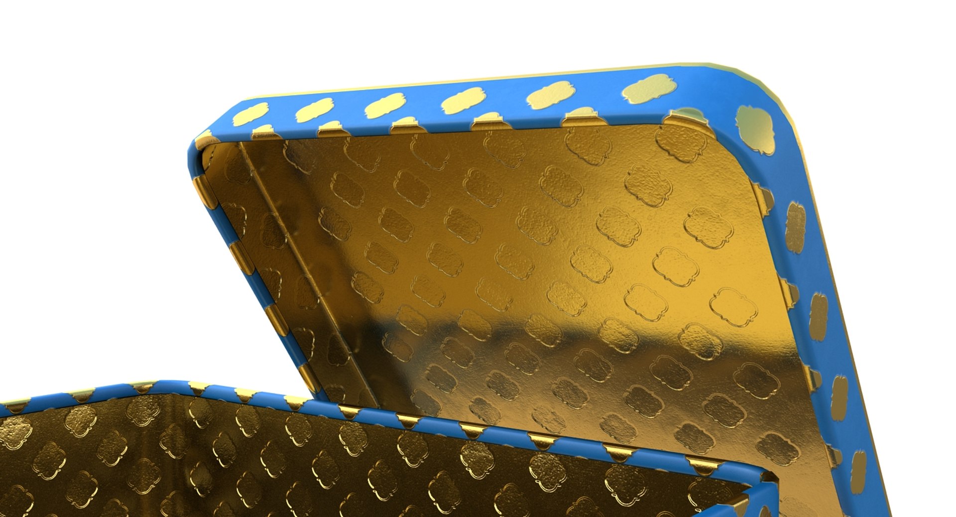 Metal Box Model - TurboSquid 1192317