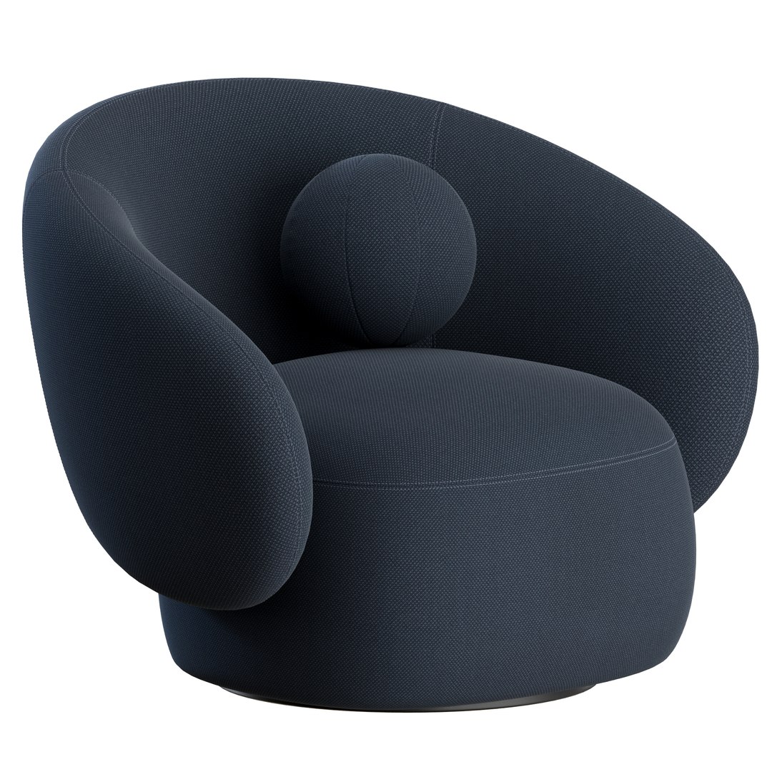 3D Nebulona Armchair By Miniforms Model - TurboSquid 2239730