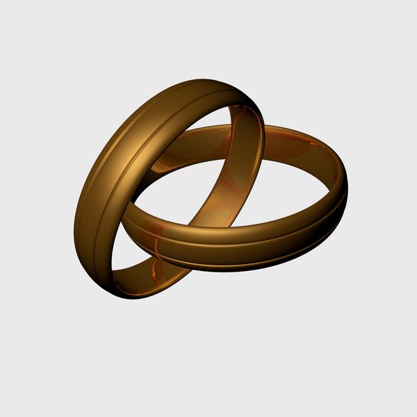 wedding ring 3d 3ds