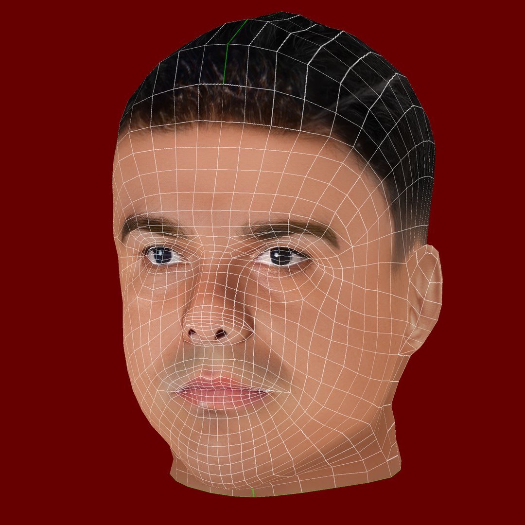 3D Casemiro Head - Low Poly Head For Game - TurboSquid 2201544