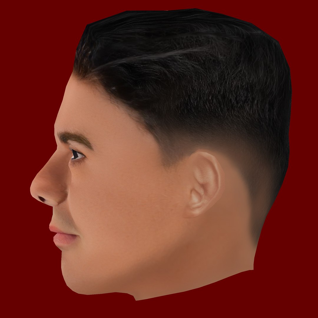 3D Casemiro Head - Low Poly Head For Game - TurboSquid 2201544