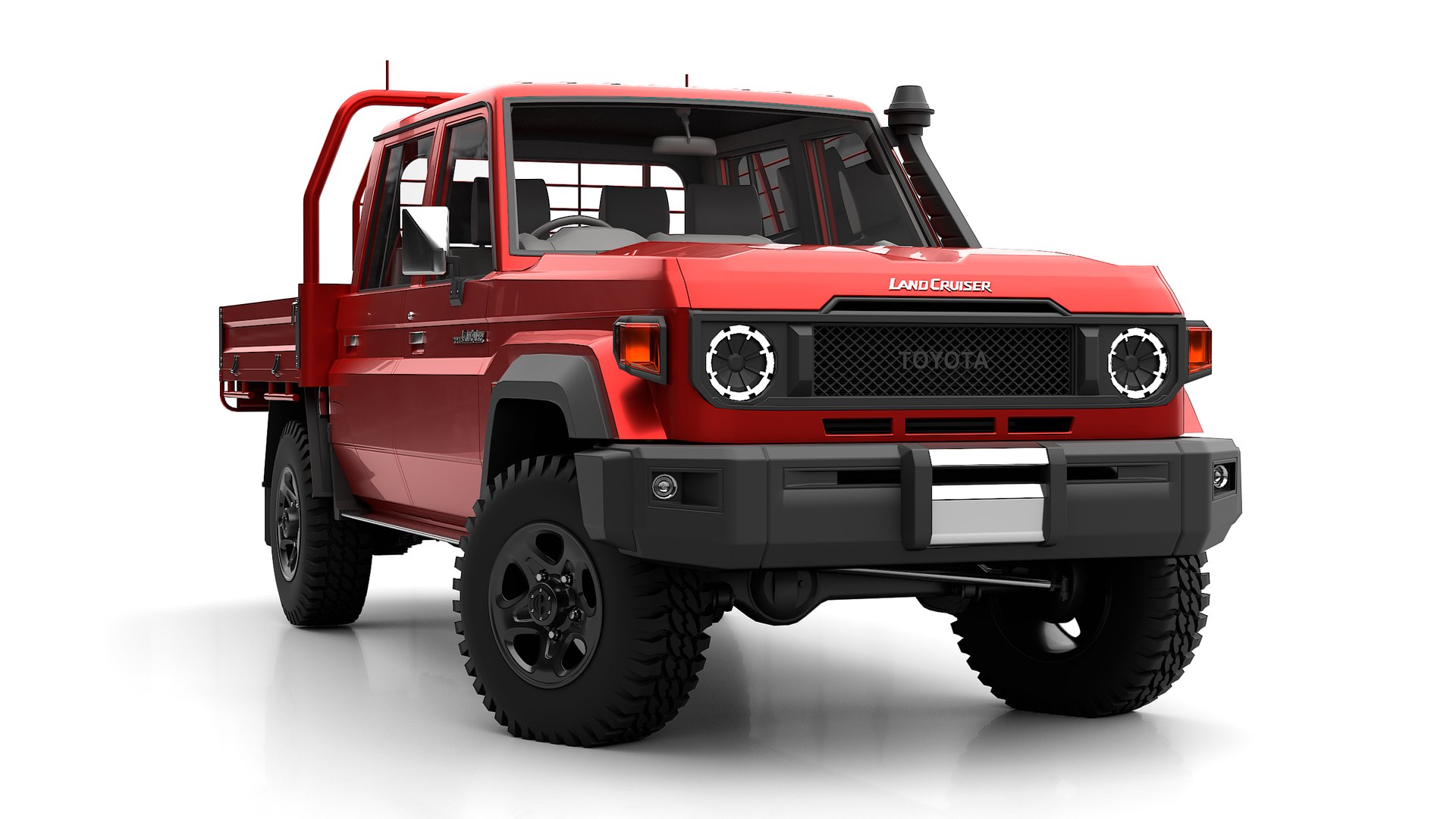 2024 Toyota Land Cruiser LC79 Workmate 3D Model - TurboSquid 2462796