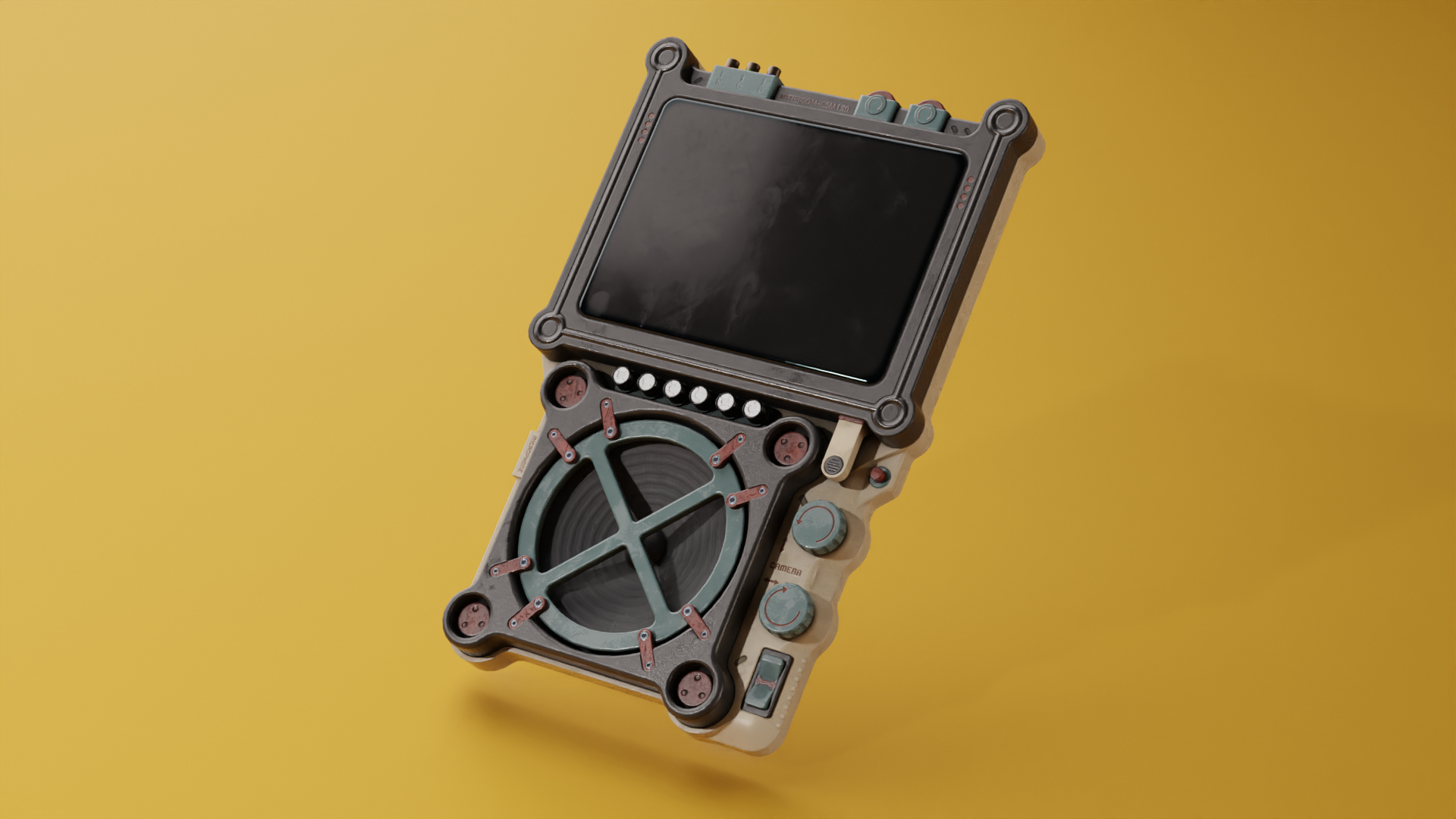 Game Ready Intercom 3D Model - TurboSquid 2190762