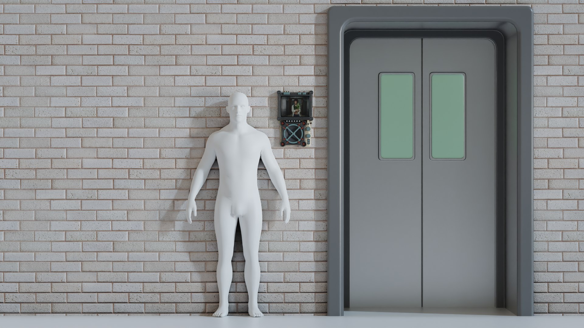 Game Ready Intercom 3D Model - TurboSquid 2190762