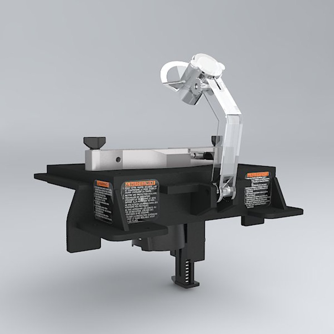 3dsmax Dremel Shaper-router Table