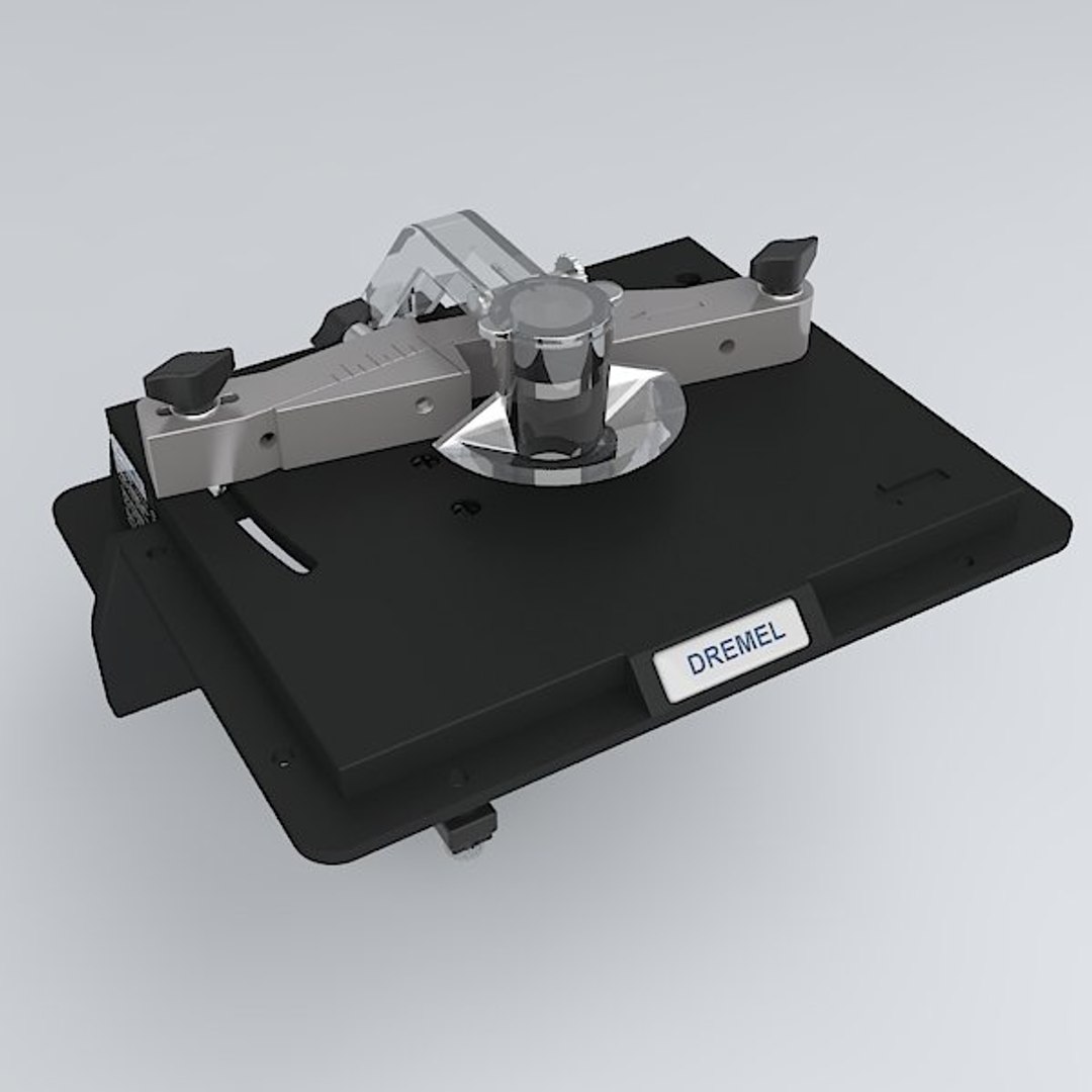 3dsmax Dremel Shaper-router Table
