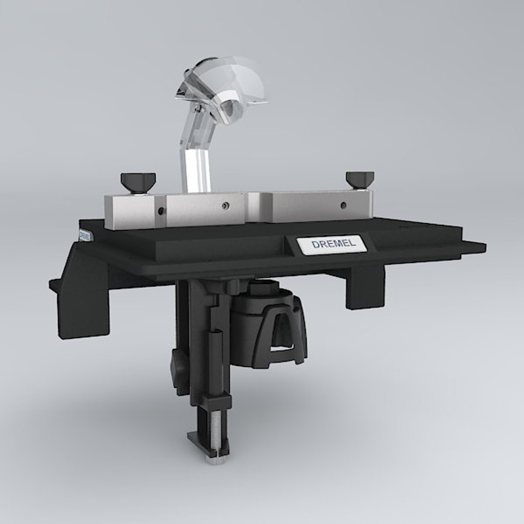 3dsmax Dremel Shaper-router Table