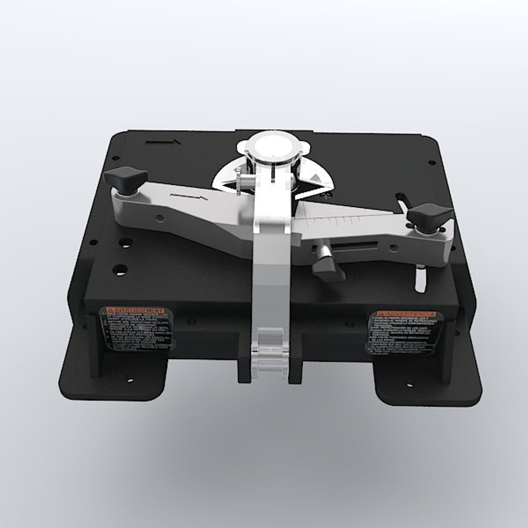 3dsmax Dremel Shaper-router Table