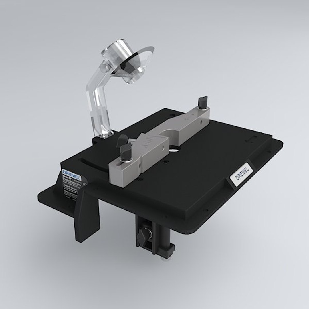 3dsmax Dremel Shaper-router Table