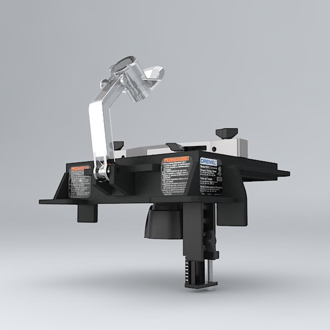 3dsmax Dremel Shaper-router Table