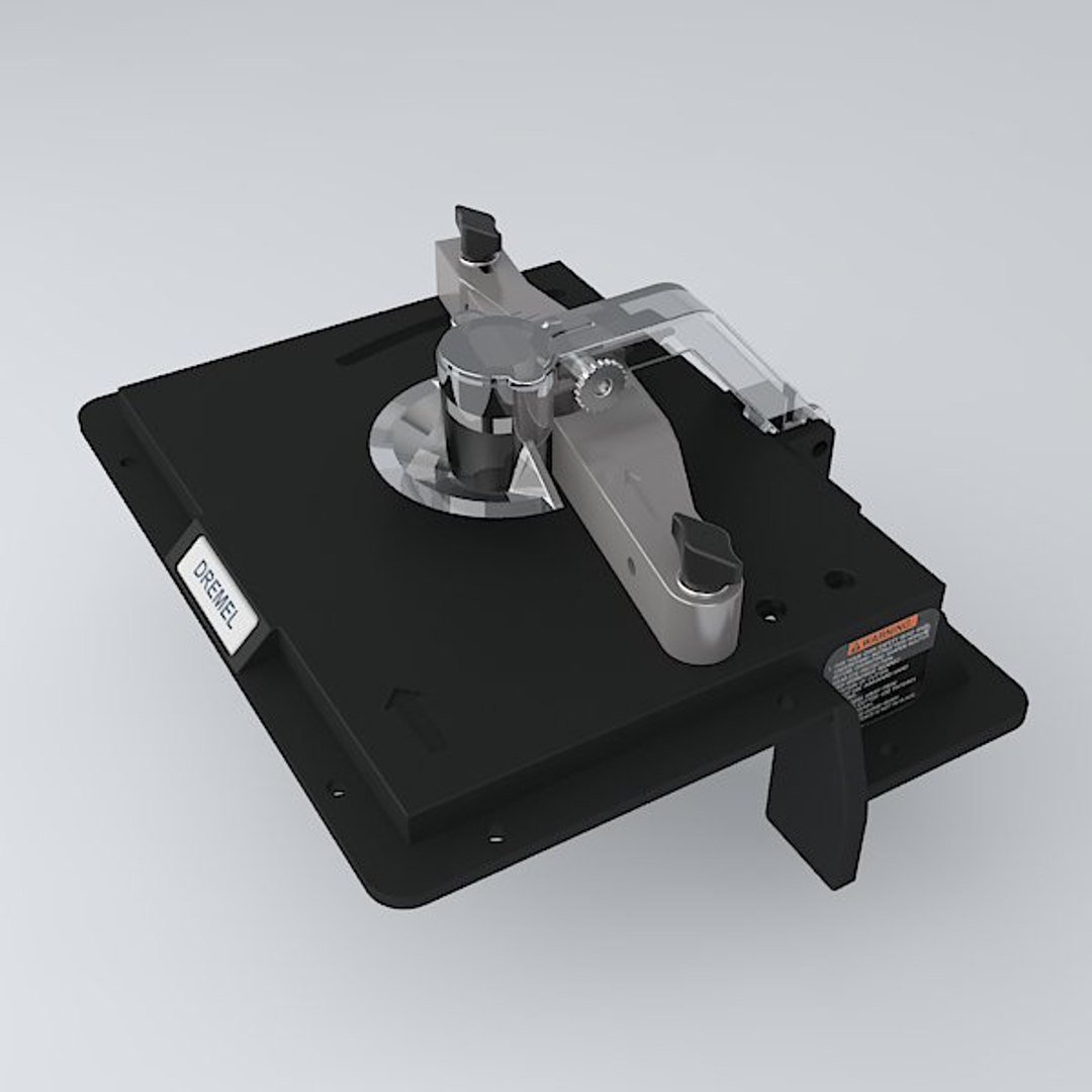 3dsmax Dremel Shaper-router Table
