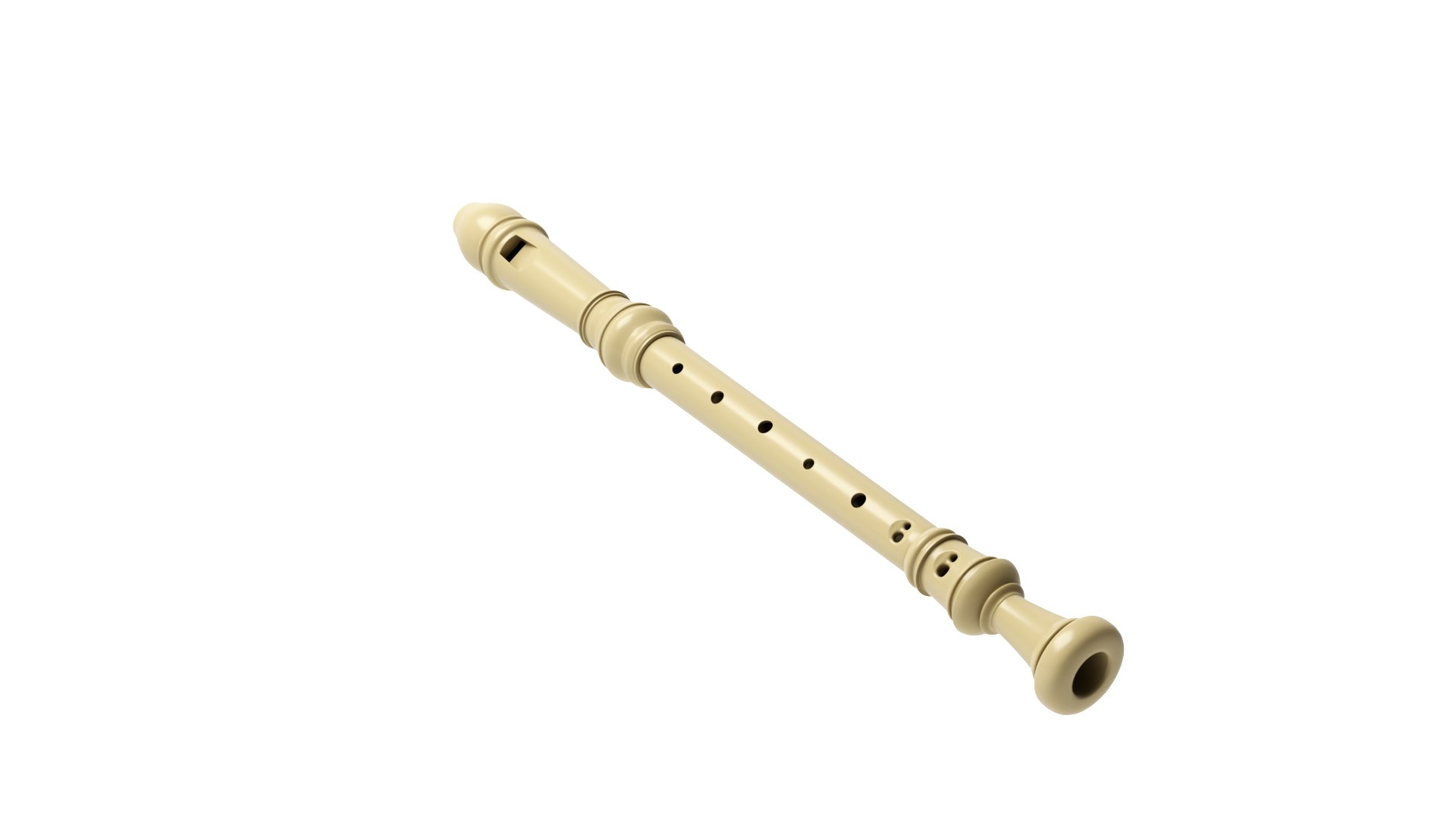 3D Recorder Musical Instrument Model - TurboSquid 2199789