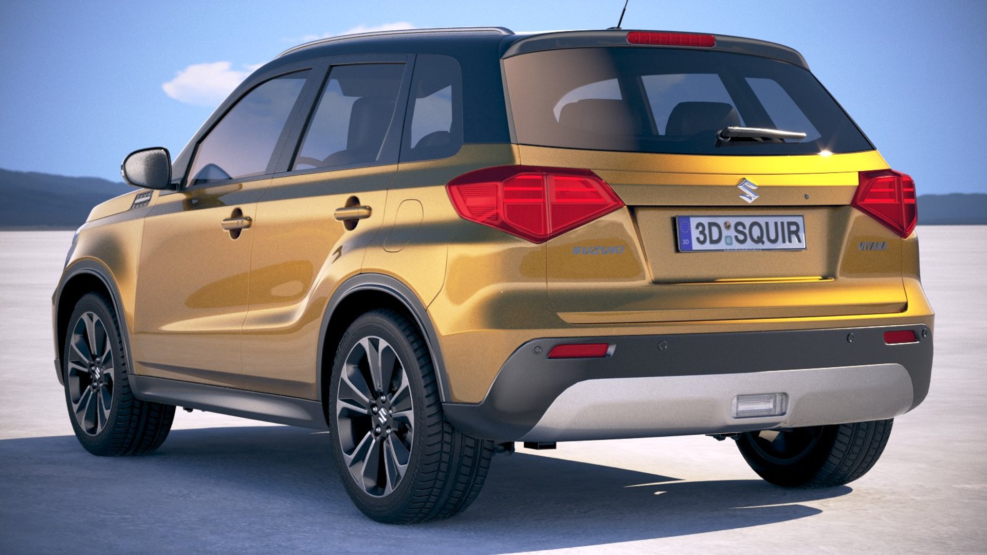 Suzuki Vitara 2019 3D Model - TurboSquid 1319314