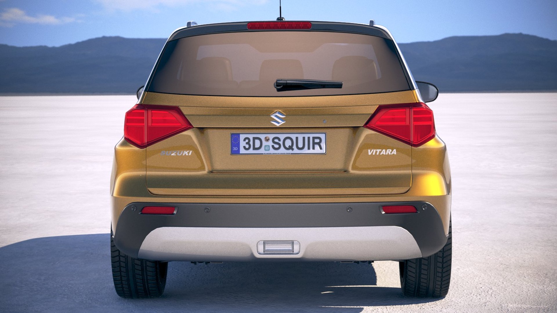 Suzuki Vitara 2019 3D Model - TurboSquid 1319314
