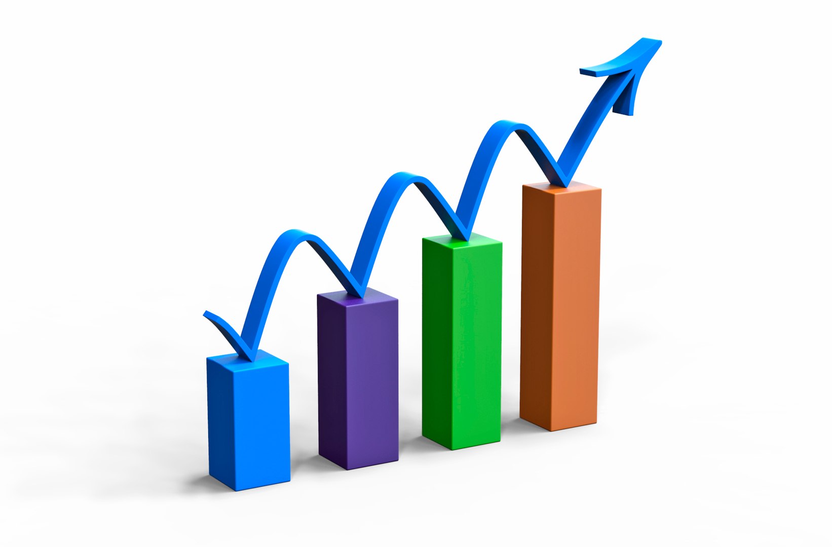 3D Trend Arrow - TurboSquid 1483700