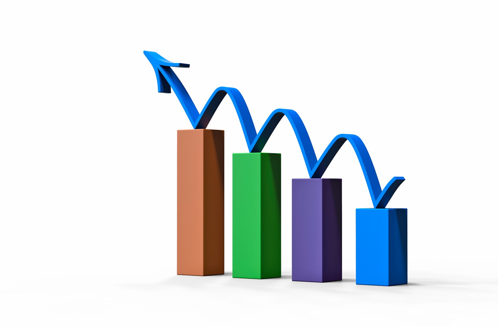 3D Trend Arrow - TurboSquid 1483700