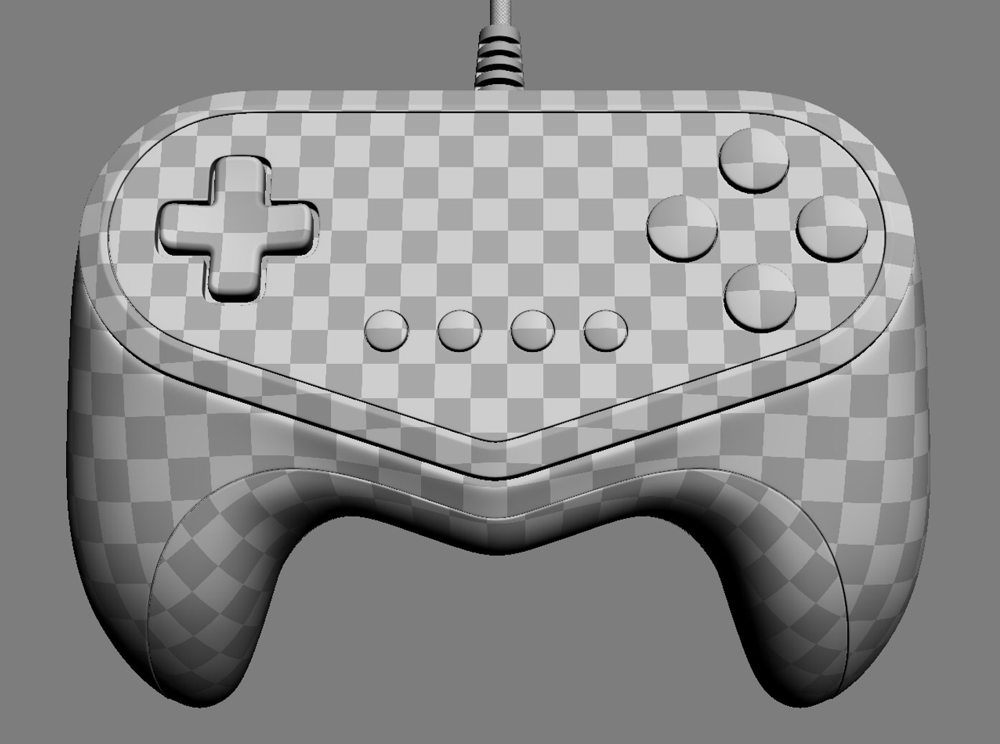3d Model Of Hori Pokken Tournament Pro