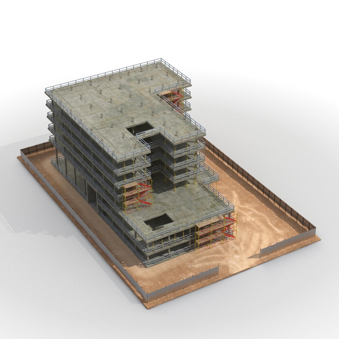 3d Building Construction Model
