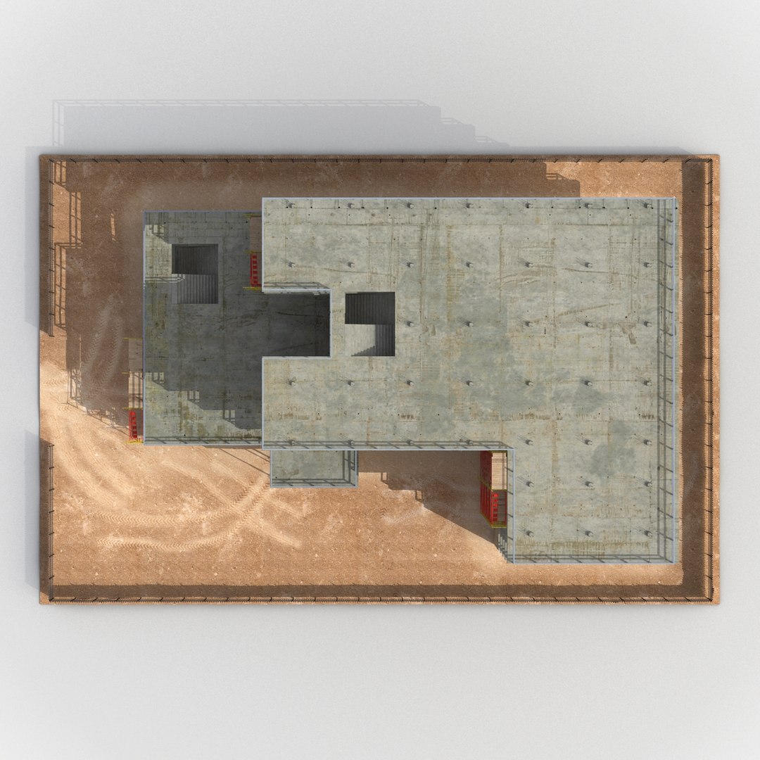 3d Building Construction Model