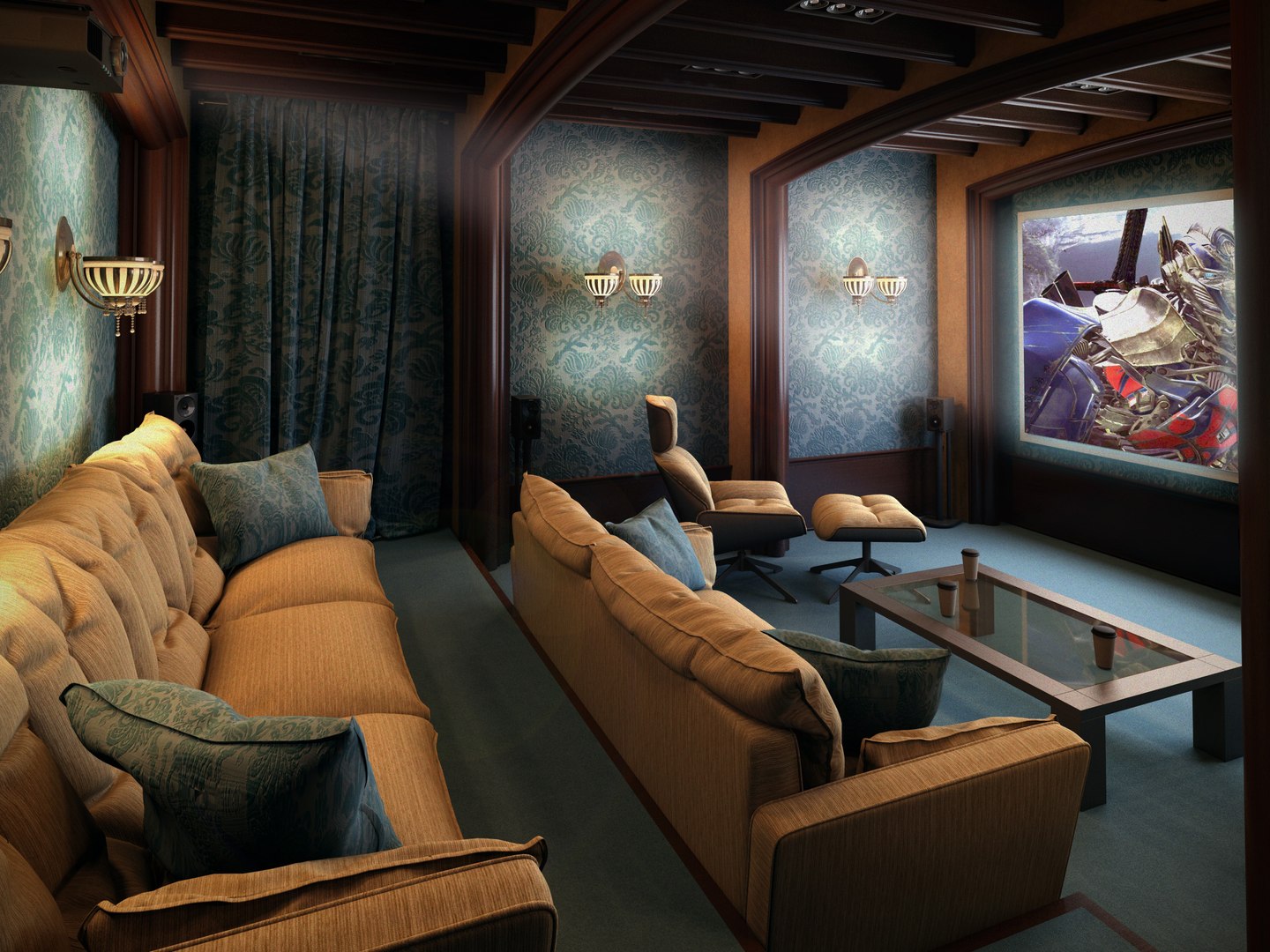 Picture Interior 3d Max