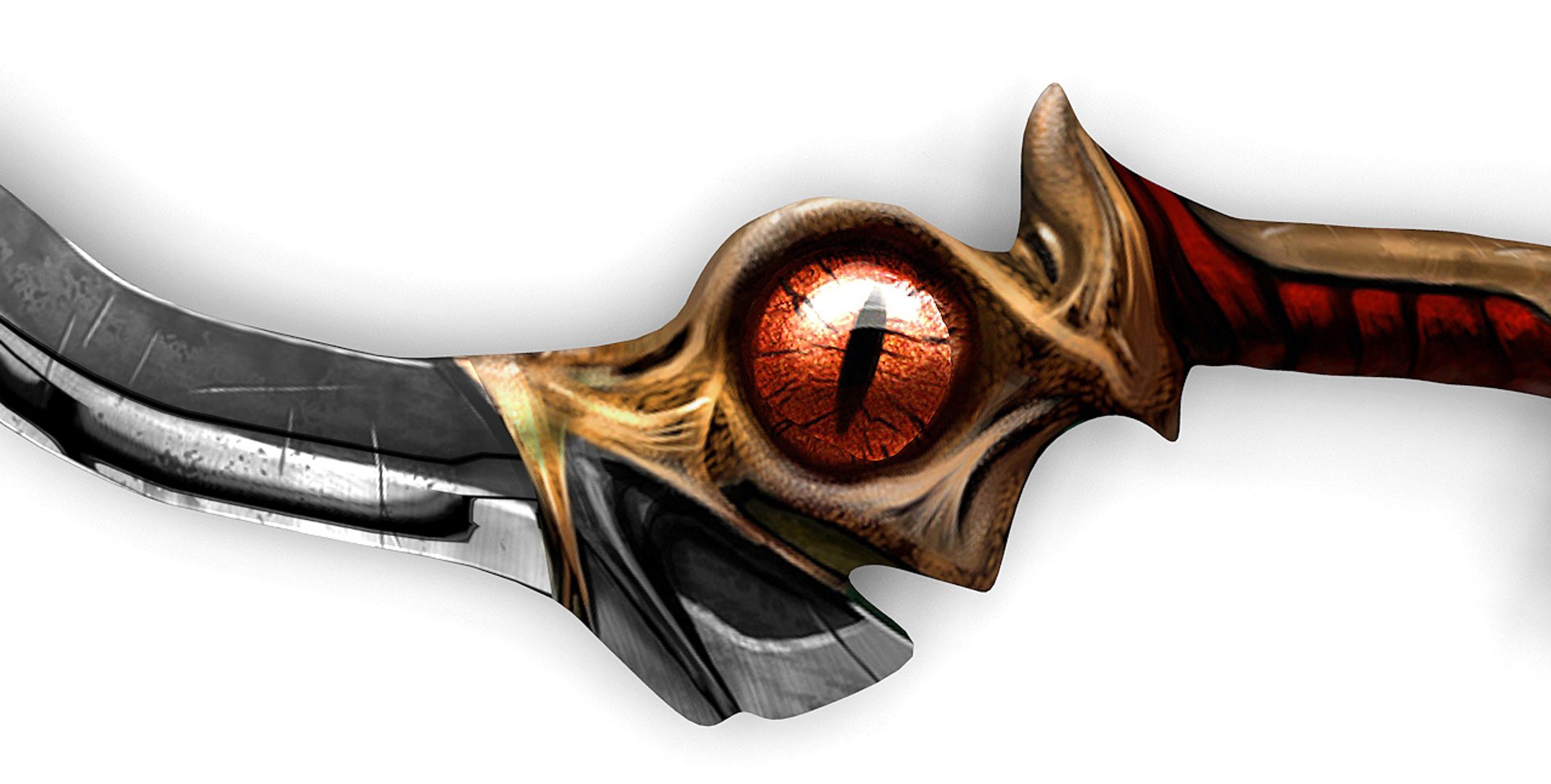 dragon eye dagger 3d model